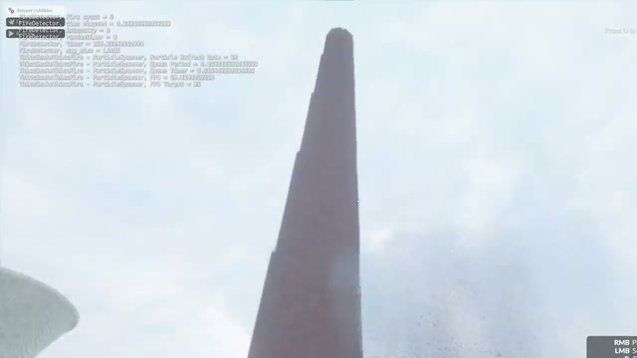 Teardown smokestack demolition with fire - YouTube