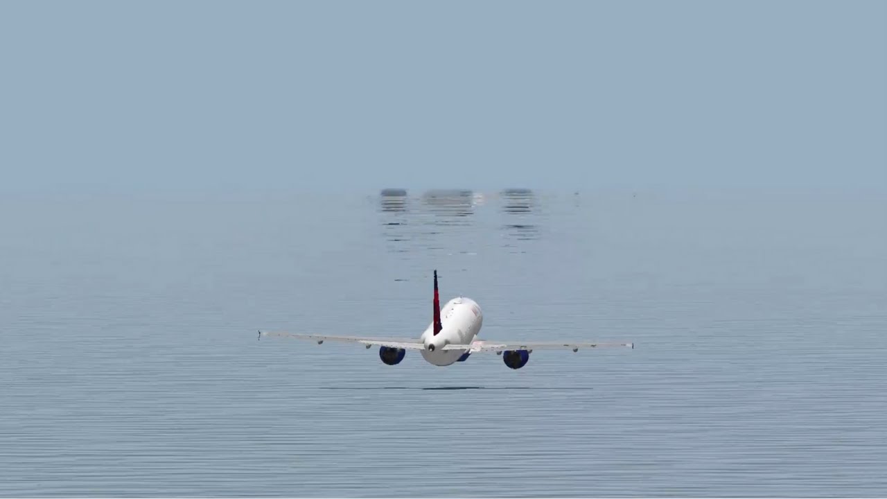 A320 Ditching in the ocean after dual engine failure | Emergency ...