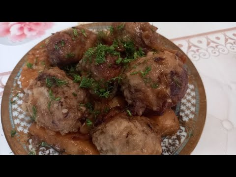 MAZZALI TAOM TEFTEL TAYYORLASH.ПРИГОТОВЛЕНИЕ ВКУСНЫХ ФРИКАДЕЛЕК😋😋😋 ...