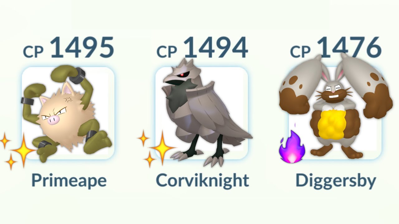 using *NEW* #1 Great League Pokémon (Corviknight) in Pokemon GO. - YouTube