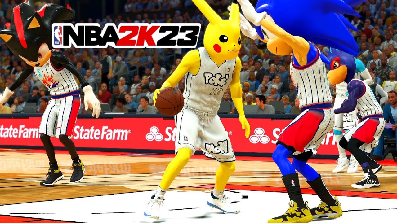 NBA 2K23 On PC: Pokemon vs Super Smash Bros Mod! - YouTube