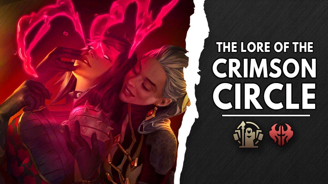 THE CRIMSON CIRCLE | Lore of the Cards | Legends of Runeterra - YouTube