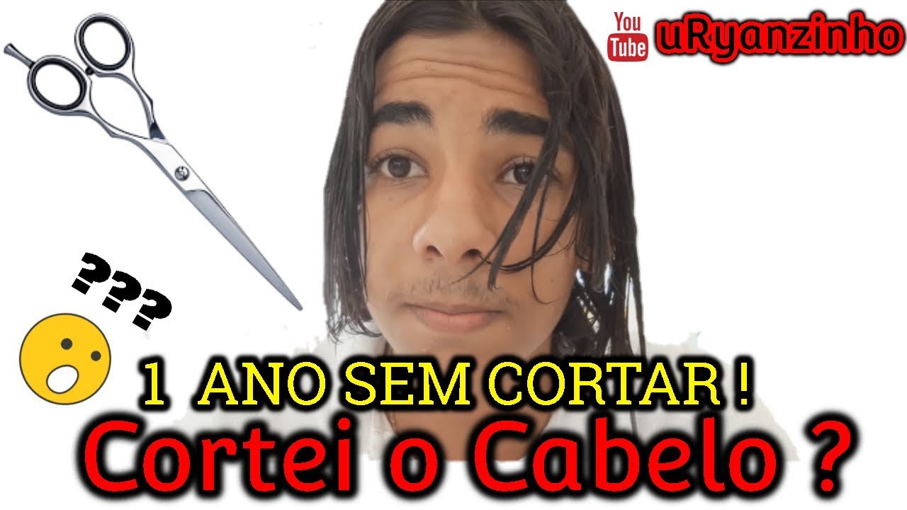 1 ANO DEIXANDO CABELO CRESCER, CORTEI? - imryanxavier - YouTube