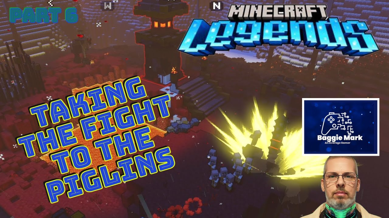 Minecraft Legends - Taking it to the Piglins - YouTube