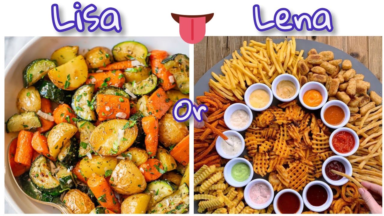 LISA OR LENA 💖 [ FOOD AND SWEETS ] Potato 🥔😋 - YouTube