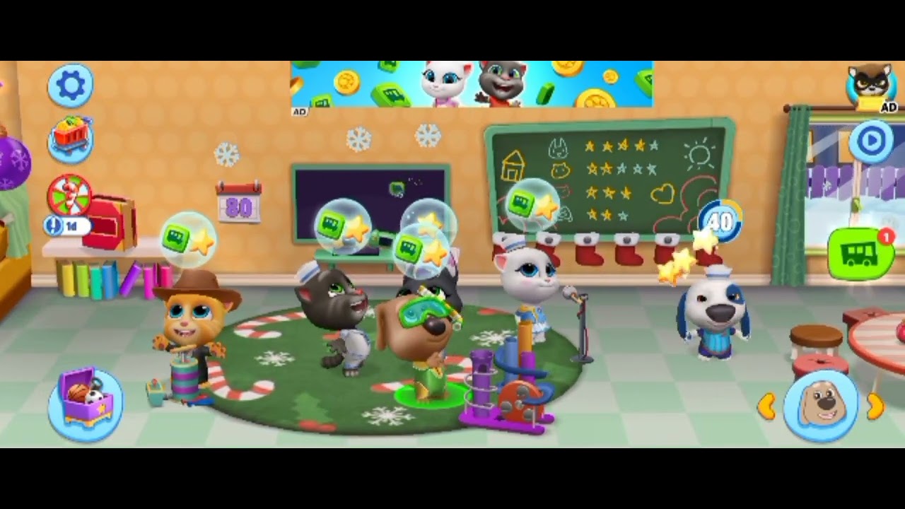 my Talking Tom friends football boo boo Talking Tom video 😁😂🤣😘😍⚽⚽ - YouTube