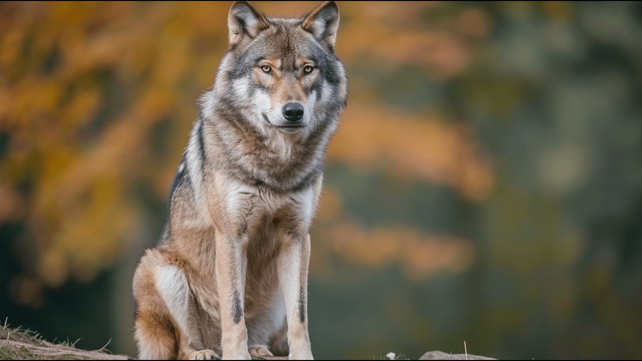 Do Wolves Sit Naturally Or Is Sitting Something Weve Taught Dogs? - YouTube