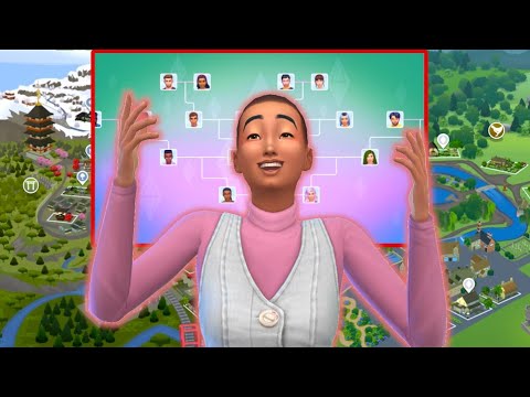 I made every sim in Mt Komerebi & Henford-on-Bagley related to each ...