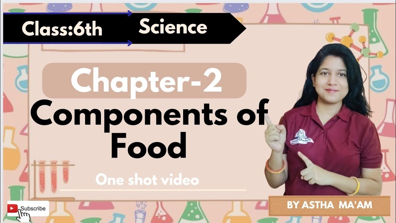 Ch-2 | Component of Food | Class 6th |Science | By Astha ma'am ...