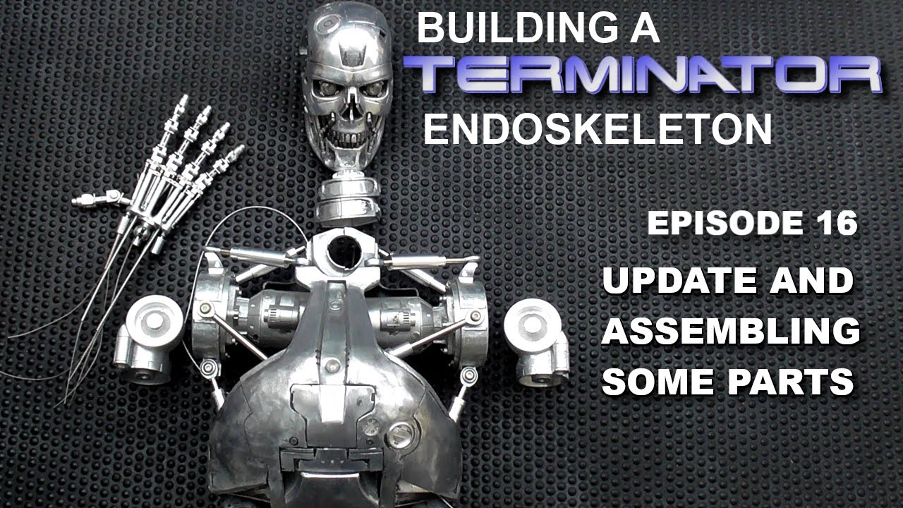 Building the Terminator EP16. Quick update and assembling some parts ...
