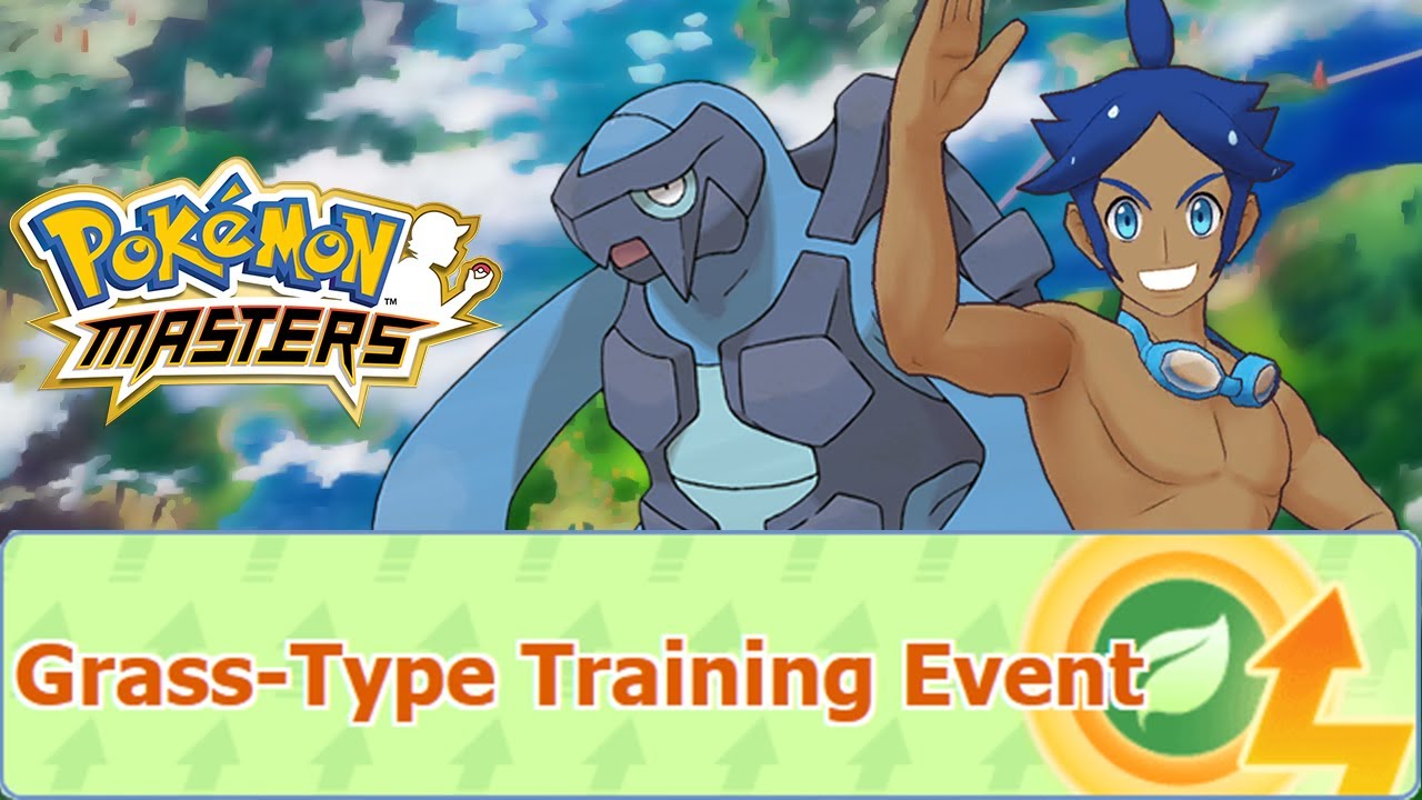 Pokemon Masters - Grass Type Training Event (Single & Co-op) - YouTube