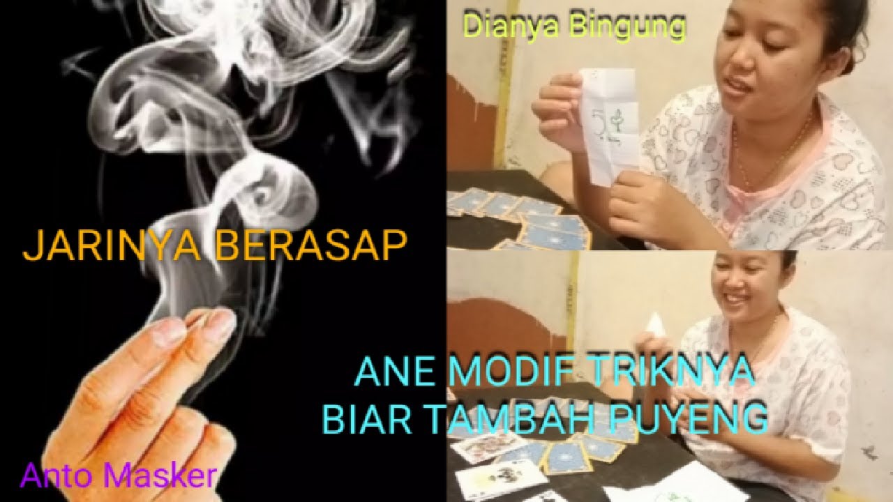 TRIK SULAP!! JARI BERASAP||SUBACK CHANNEL - YouTube