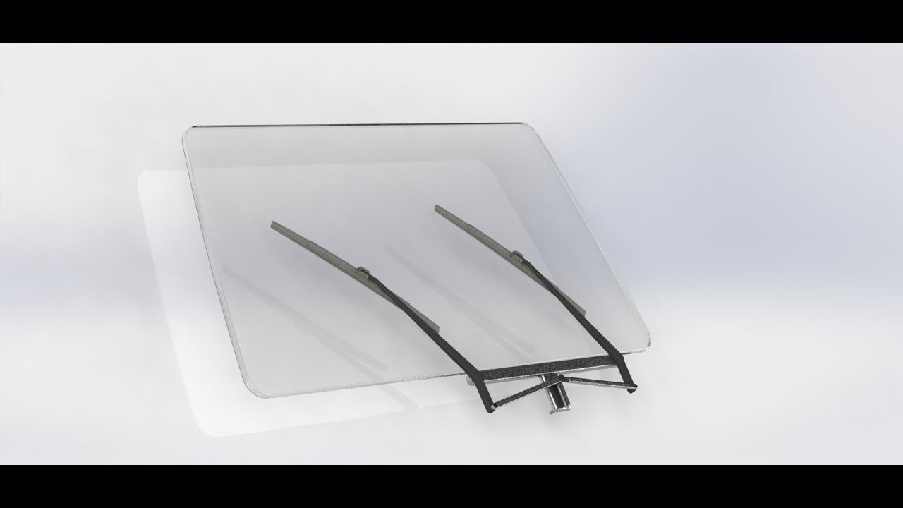 HOW WINDSHIELD WIPERS WORK SOLIDWORKS - CẦN GẠT NƯỚC XE Ô TÔ - YouTube