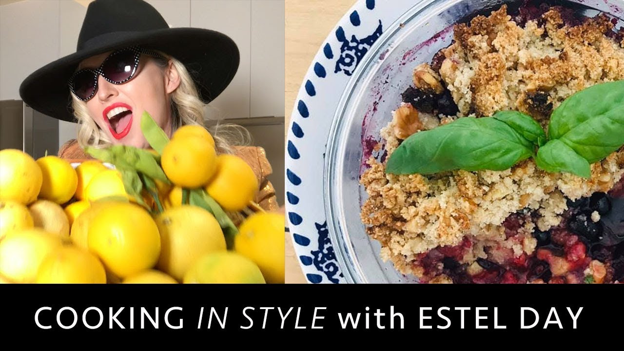 COOKING IN STYLE With Estel Day I Keto Vegan Dessert Recipe: Berry ...