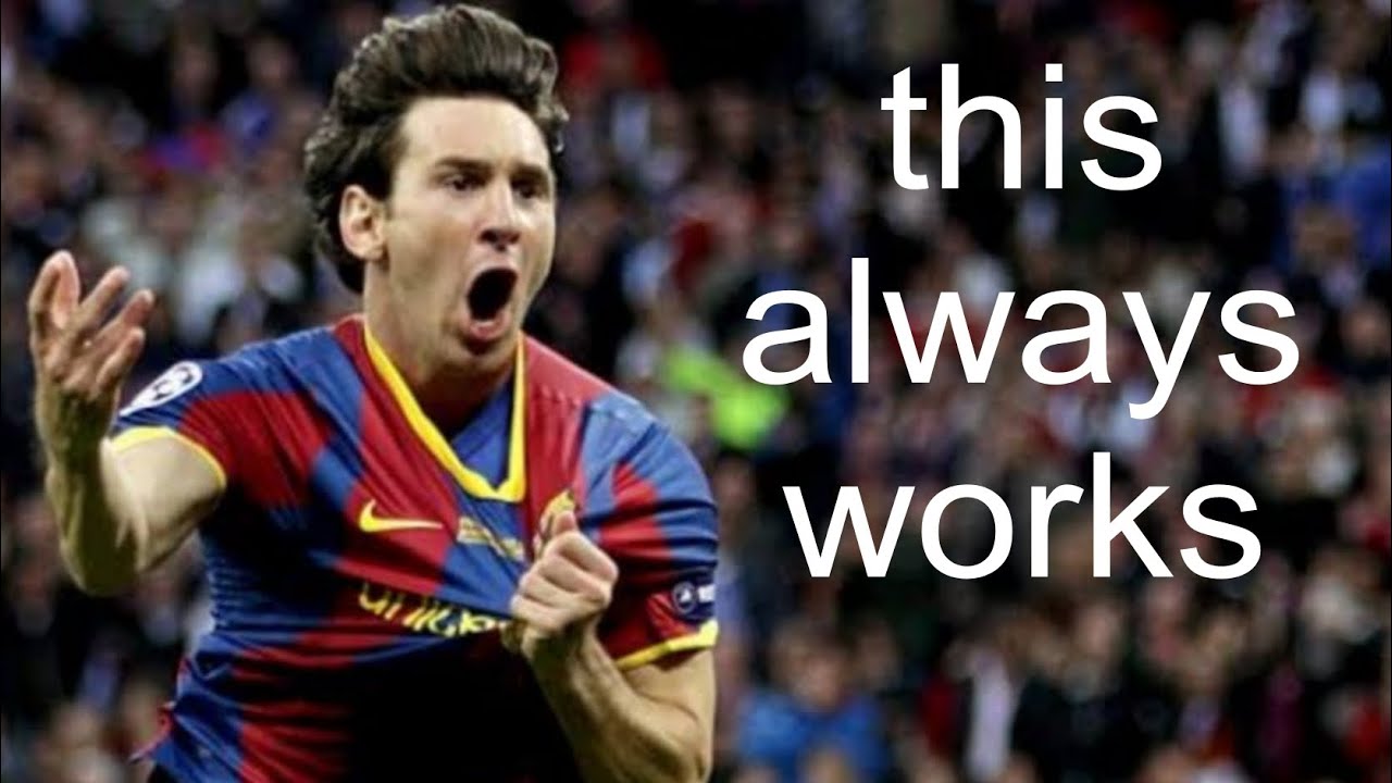 I found Messi's signature shot... - YouTube