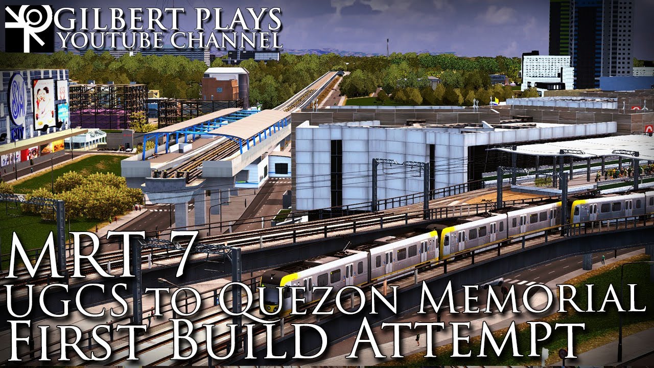 MRT 7 Build Part 1 - Building the UGCS and Quezon Memorial stations ...
