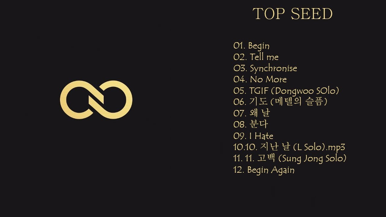 INFINITE - TOP SEED FULL ALBUM - YouTube