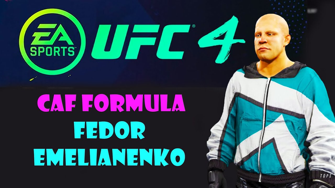 CAF FORMULA-How to make Fedor Emelianenko UFC 4-Subscribe to the ...
