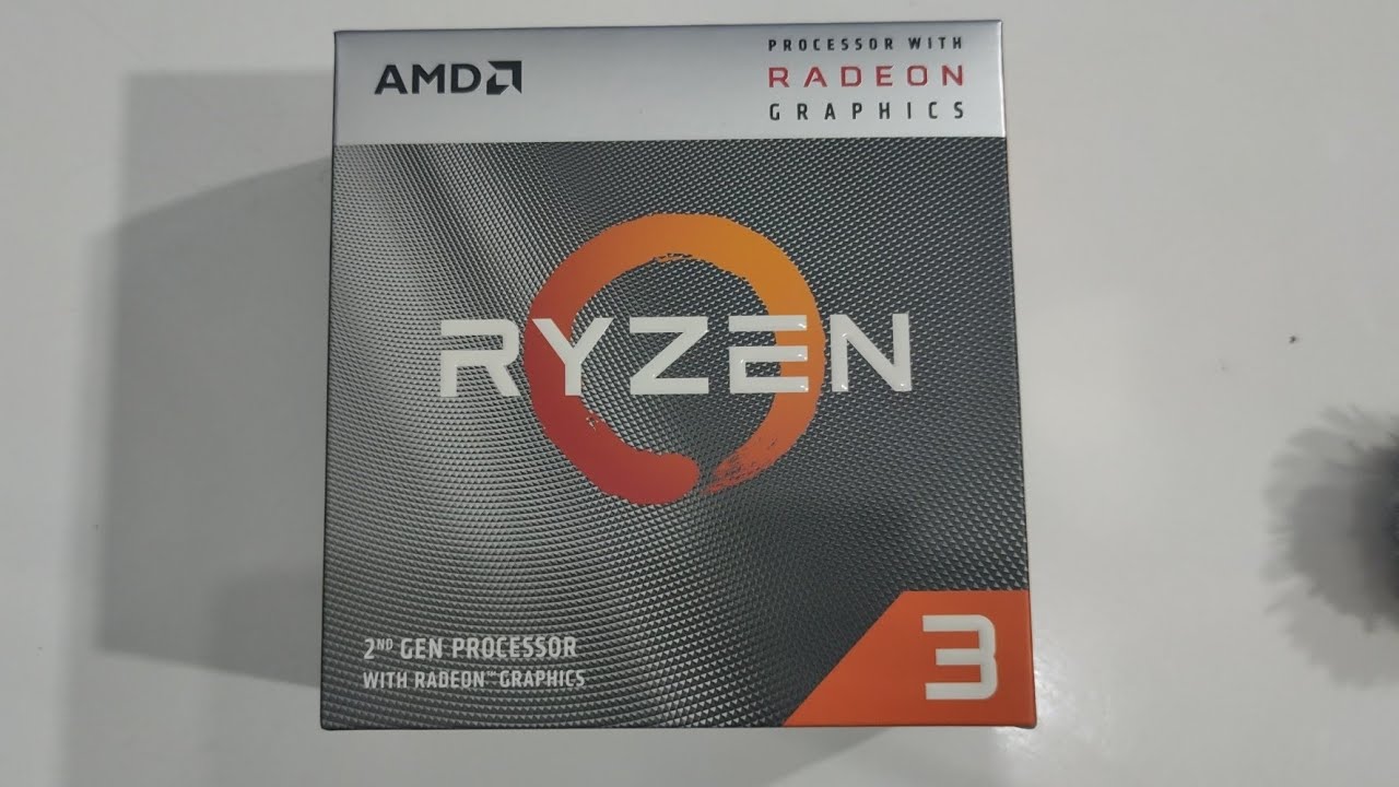 Ryzen 3 3200g - Unboxing Only - YouTube