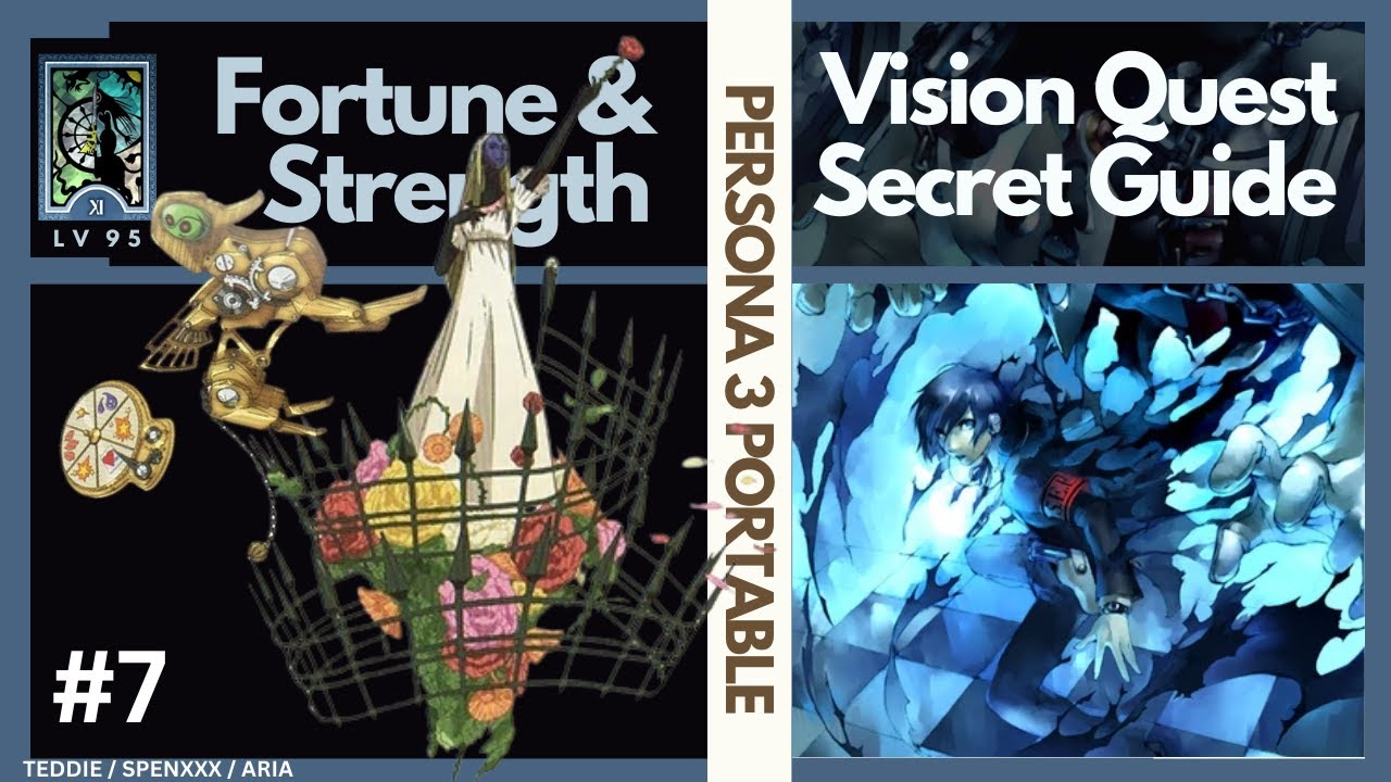 Fortune and Strength Vision Quest Secret Guide Persona 3 Portable - YouTube
