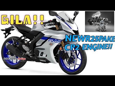 HEBOH‼️YAMAHA SIAPKAN NEW YZF-R25 TERBARU || Crossplane engine CP2🔥 ...