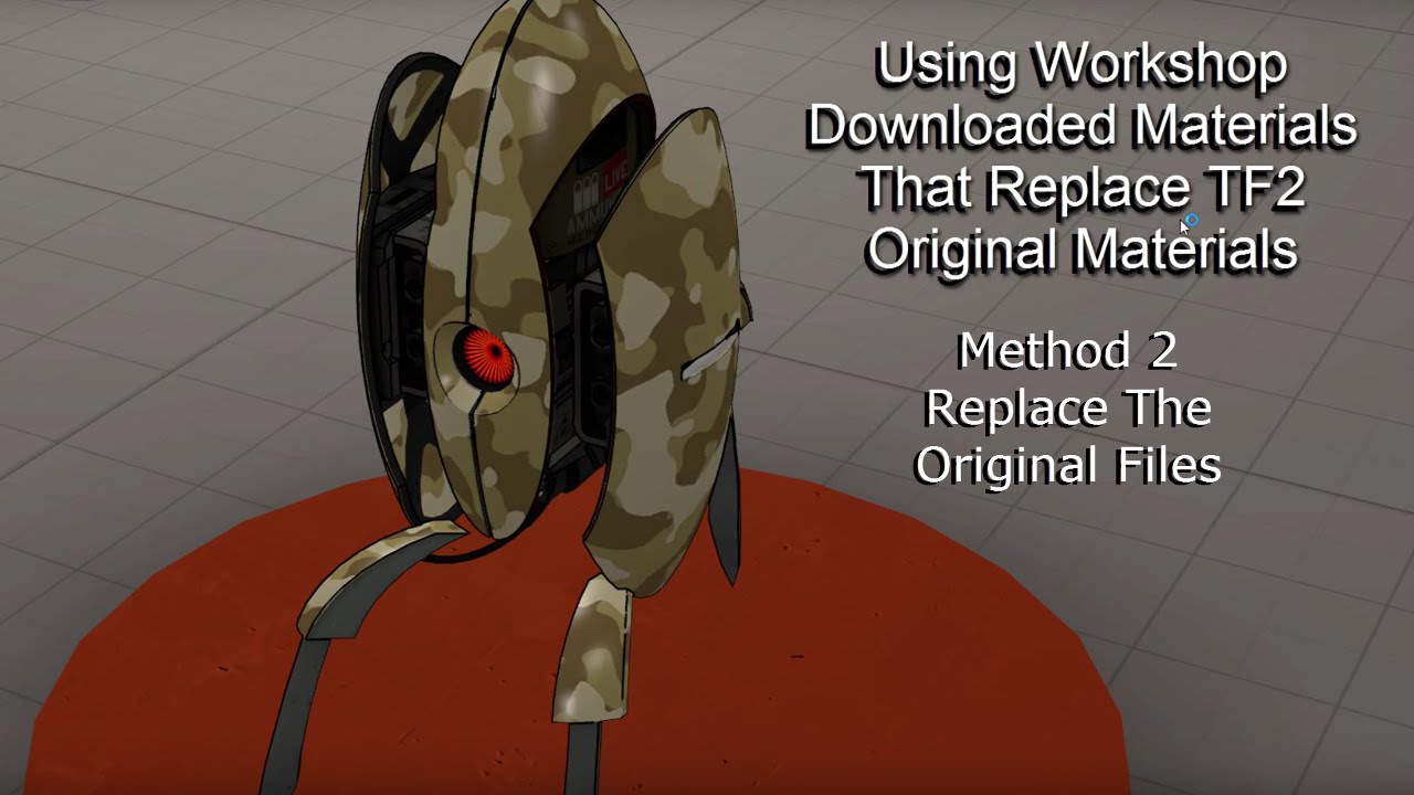 SFM - Using Workshop Materials That Replace Original TF2 Materials ...