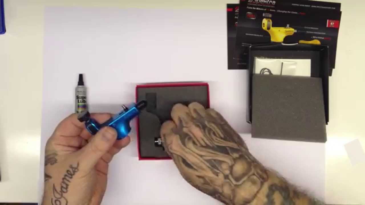 Spektra Halo Rotary Tattoo Machine Unboxing & Run (FK Irons) - YouTube