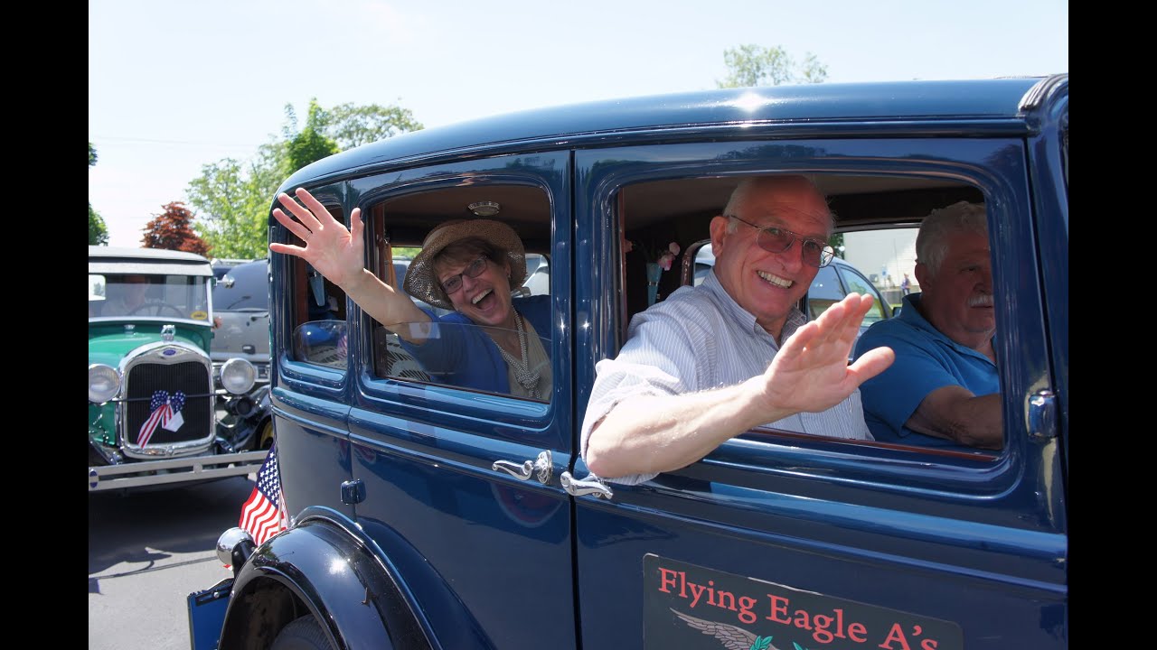 Clark County Flying Eagle A's Car Show - 2015 - YouTube