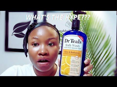 BODY WASH FOR CARAMEL SKIN | DR TEAL'S BODY WASH WITH PURE EPSOM SALT ...