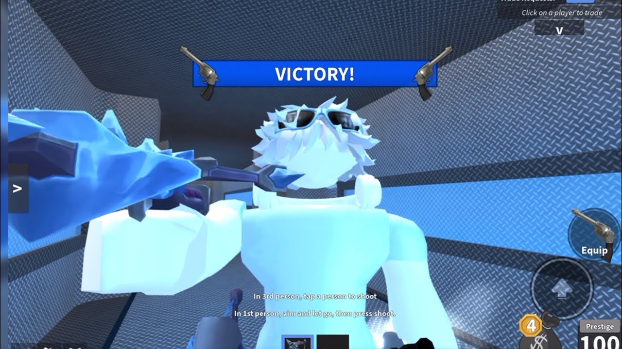 MM2 PALE BLUE MURDERER + SHERIFF + HERO MONTAGE #065 - YouTube