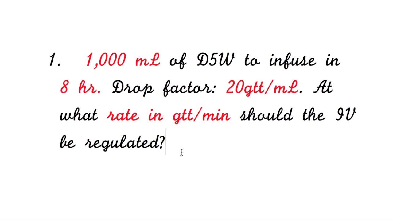 IV Calculation Using Dimensional Analysis Easiest Way To Calculate IV iv-calculation-using-dimensional-analysis-easiest-way-to-calculate-iv