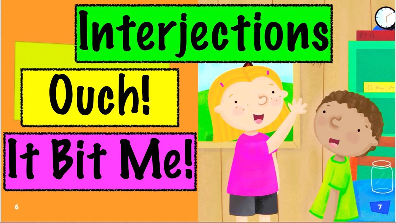 Read Aloud STORY: Ouch! It Bit Me! : A Book about Interjections - YouTube