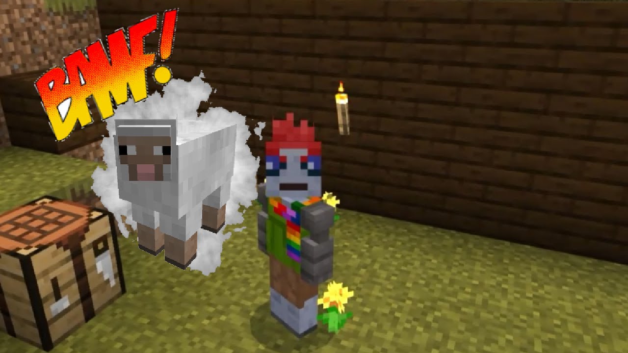 Hunting Teleporting Sheep - Evil Plays Minecraft #2 (feat. Zoe) - YouTube