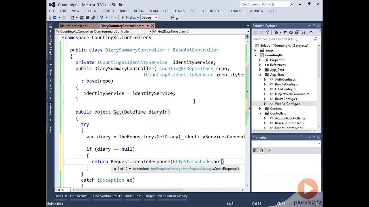 ASP.NET Intermediate 1 - 3.10 Implementing RPC Style Calls - YouTube