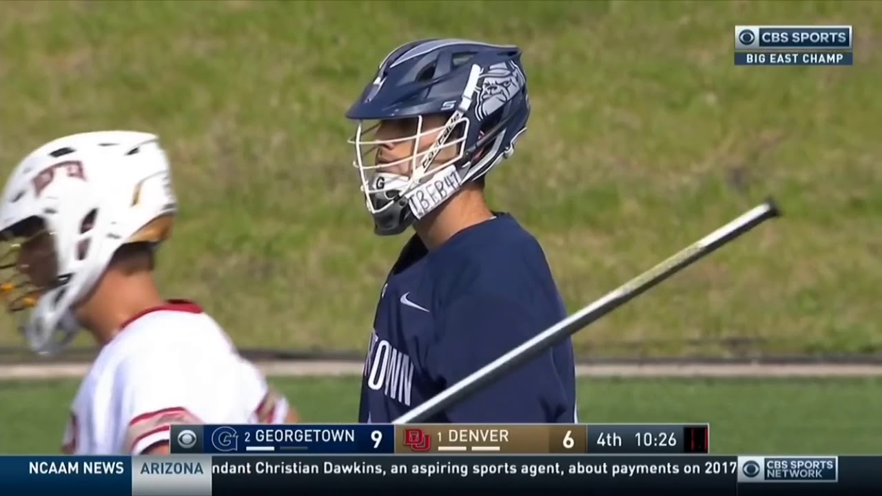 Daniel Bucaro Senior Highlights, Georgetown lacrosse - YouTube