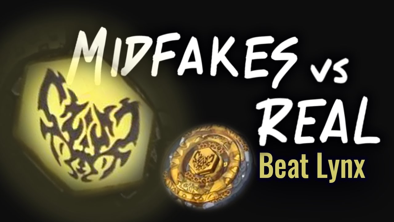 Midfake or Real Beyblade? - Beat Lynx - YouTube