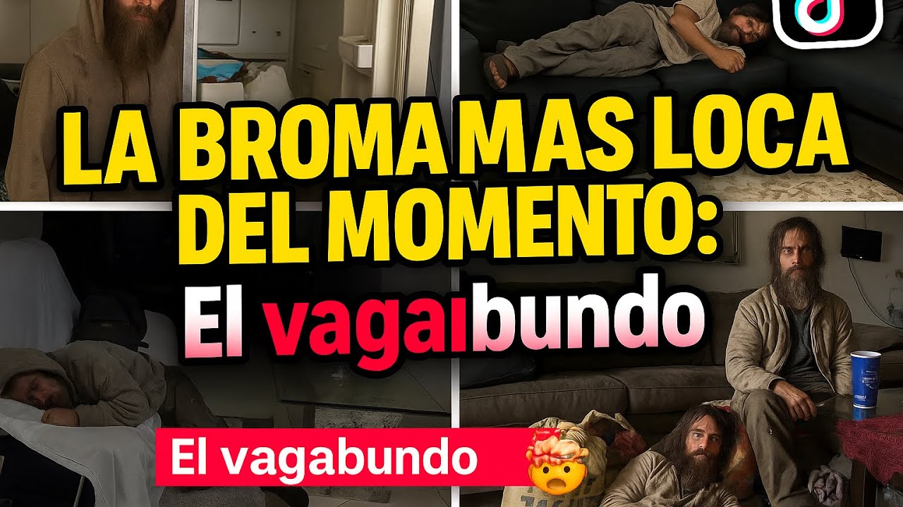 La broma del vagabundo a tu mamá y tu papá - YouTube