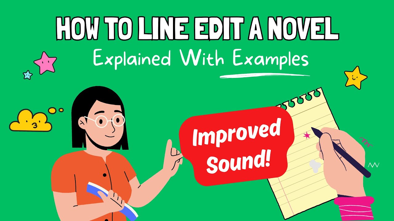 How to Line Edit a Novel (With Examples) ️ - YouTube