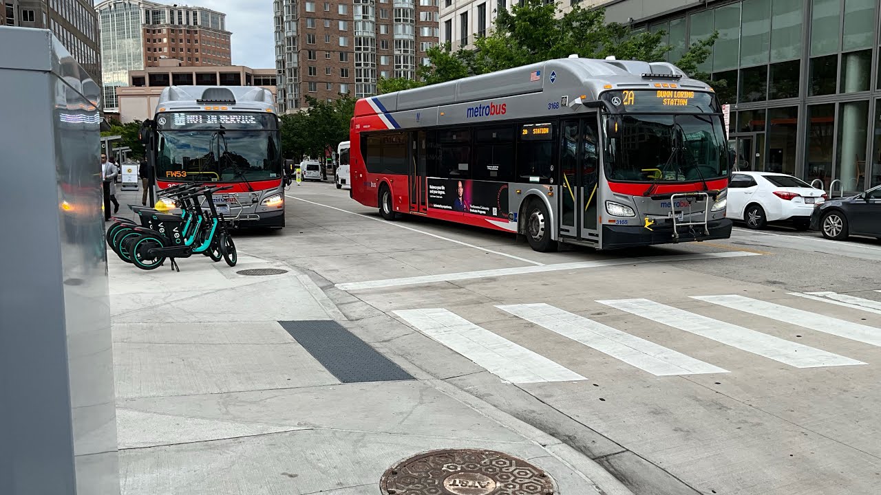 WMATA 2020 New Flyer XN40 #3327 rt.38B - YouTube