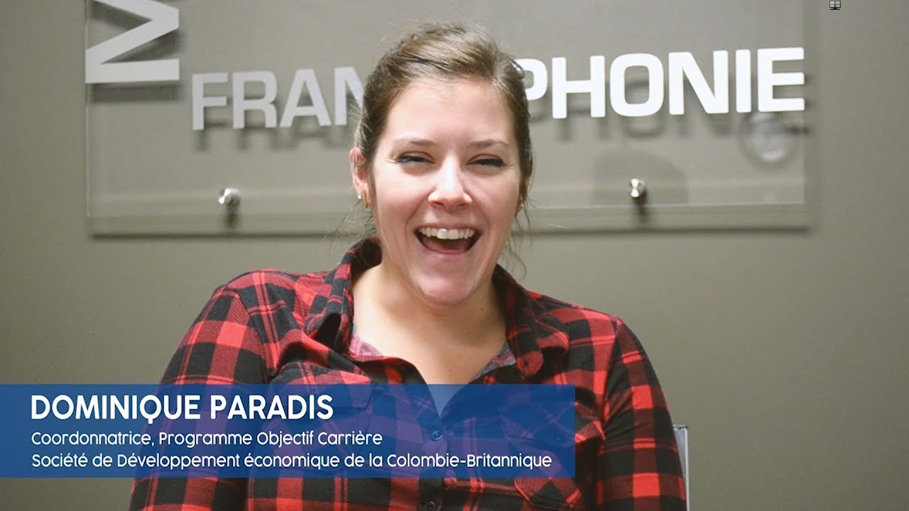 Sondage sur les services en français - Dominique Paradis - YouTube