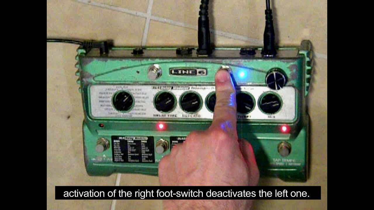 LINE6 - DL4 mods (double preset, analog expression sweep) - YouTube