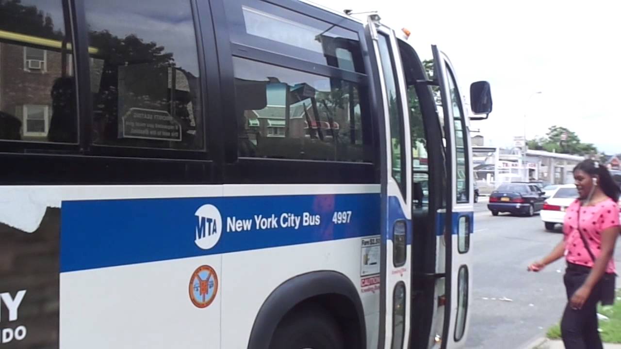 MTA NYCT B17 City Bus - August 7, 2013 - YouTube