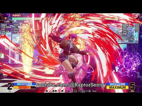 KOF XV Orochi Shermie 889 Dmg Corner Side Switch Combo (No Blue Raw Max) - YouTube