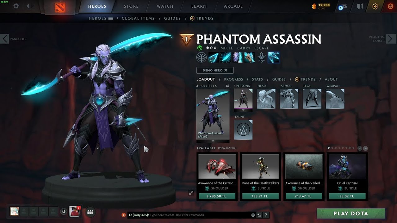 Exile Unveiled — New Hero Persona for Phantom Assassin Full Preview ...