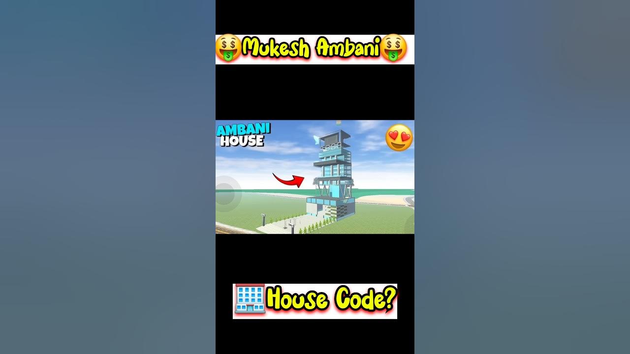 Mukesh Ambani house cheat code | indian bike driving 3d #viral #gaming #indianbikedriving3d ...
