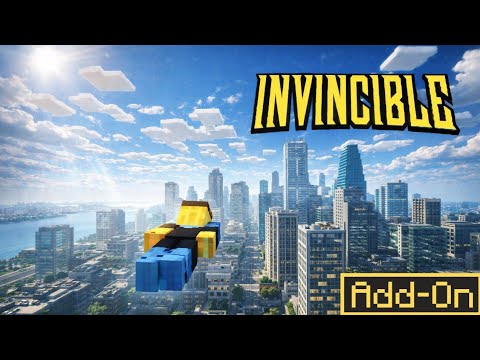 THIS INVINCIBLE ADDON IS AMAZING! | MINECRAFT BEDROCK EDITION 1.21 ...