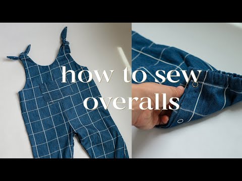 How To Sew These Simple Overalls For Children | The Rhodes Overalls ...