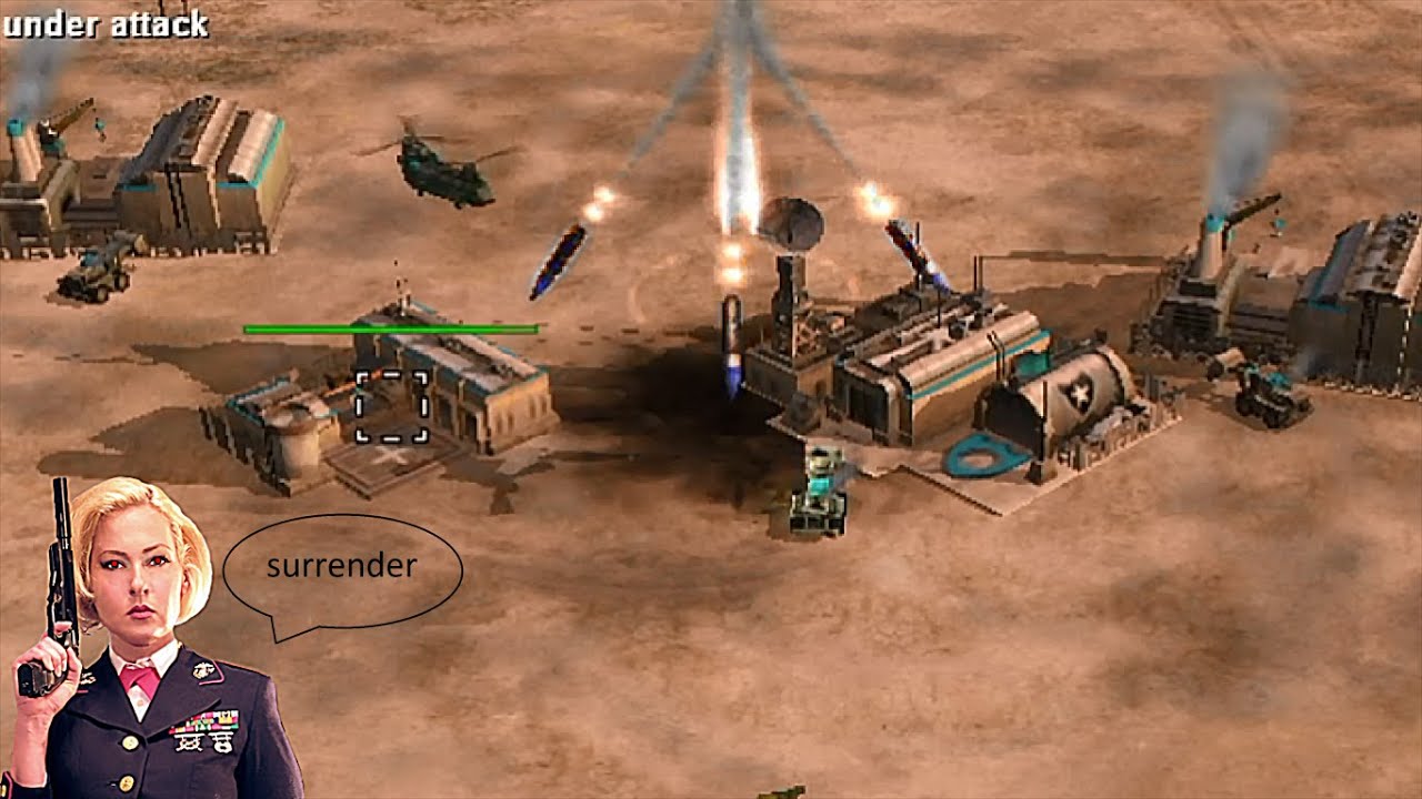 Command & Conquer: Generals - Zero Hour : Super Weapon vs Armor - YouTube