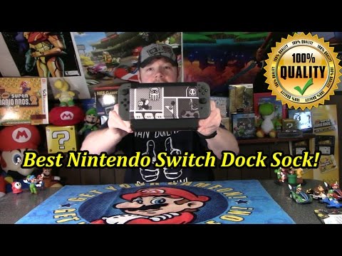 The Best Nintendo Switch Dock Sock! - YouTube