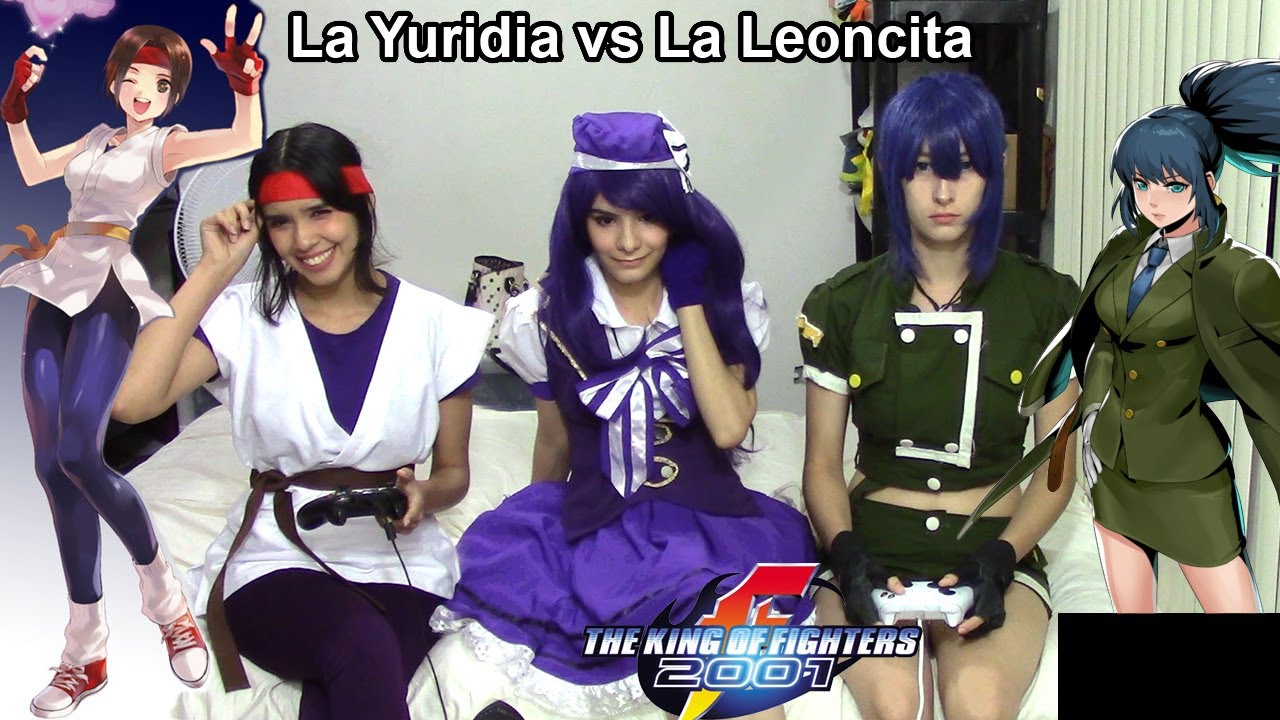 Cosplay Retas - Yuri Sakazaki vs Leona Heidern | KOF 2001 - YouTube